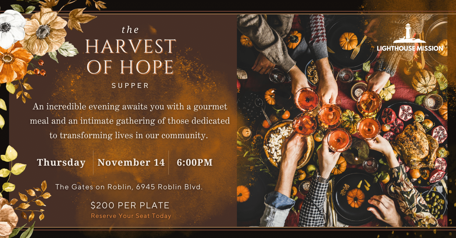 The Harvest of Hope Supper - Lighthouse Mission
